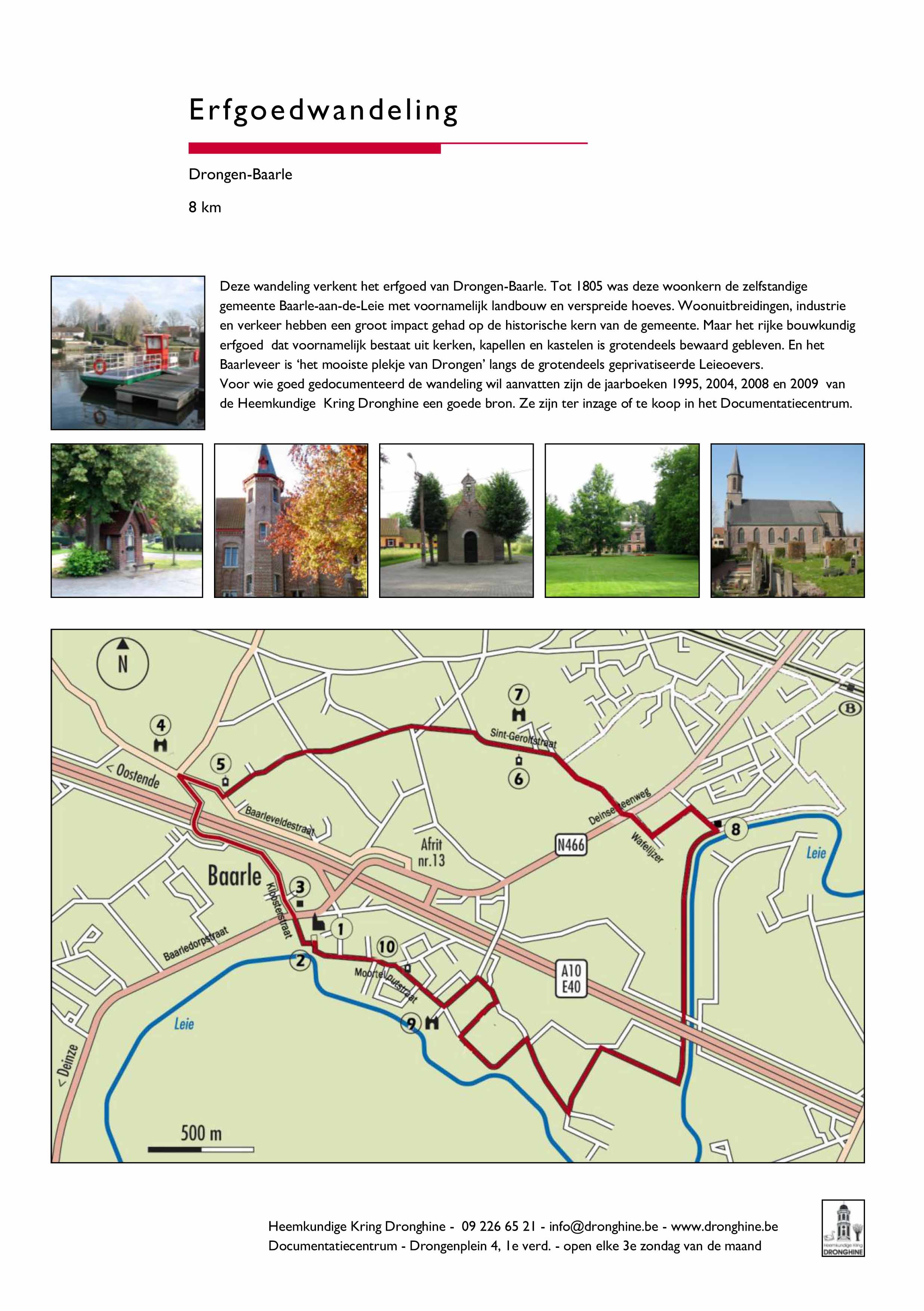 Erfgoedwandeling Baarle | DRONGEN